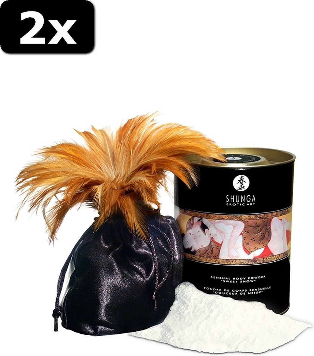 2x Blazing Cherry Sweet Snow Body Powder - 225 g | bol.com