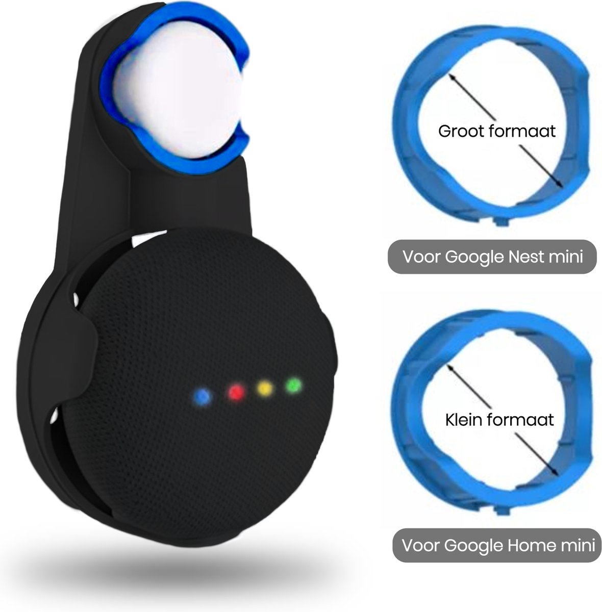 Houder geschikt voor Google Nest mini / Google Home mini / Wall mount ...