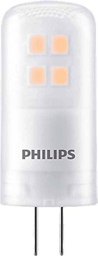 Philips 12V LED G4 - 1.8W (20W) - Warm Wit Licht - Niet Dimbaar | bol