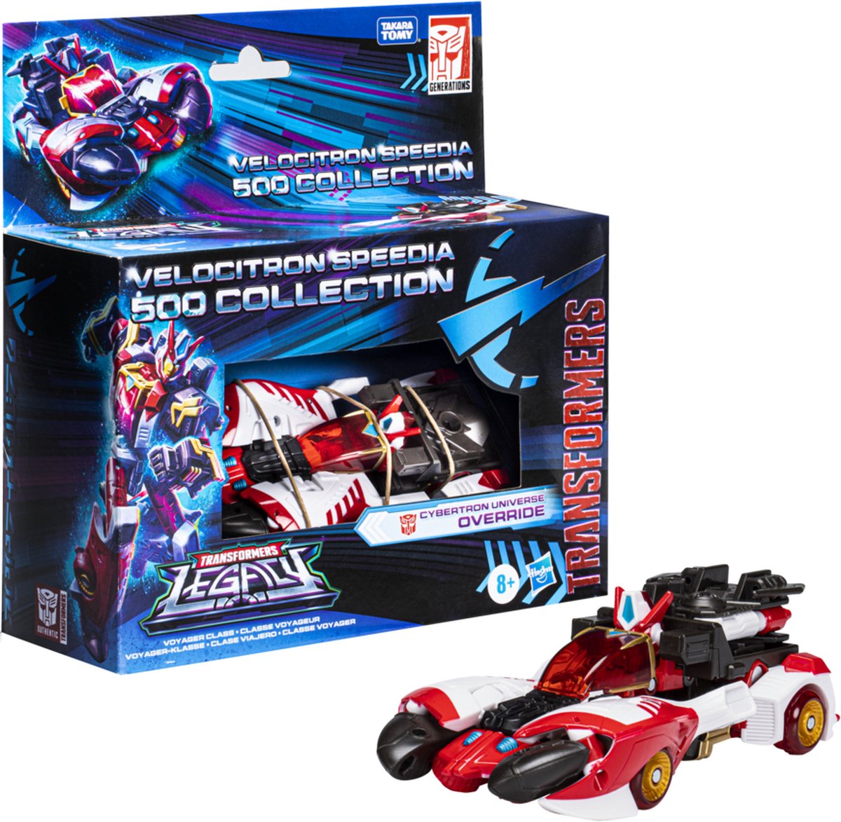 Hasbro Transformers Legacy Velocitron Speedia 500 Collection Voyager ...