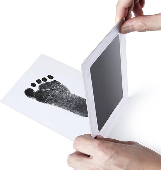 Hand-/Voet Afdruk Stempel - Geheugenstempel - Babyshower - Kraamcadeau ...