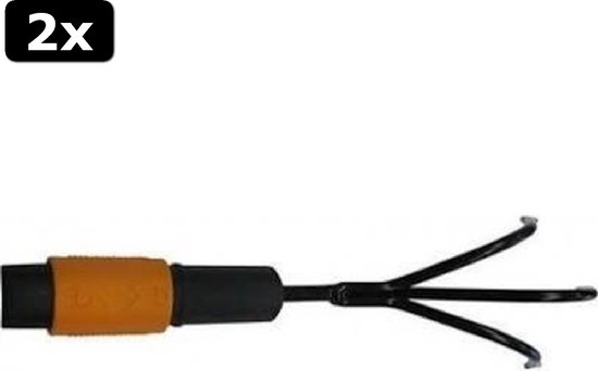 2x Fiskars QuikFit Cultivator 1000683 | bol.com