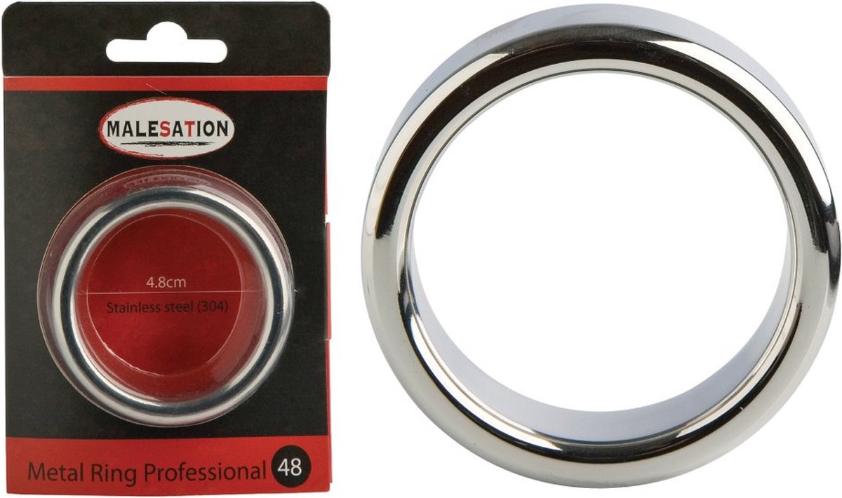 MALESATION Cockring Metal Ring Professional 48 | bol