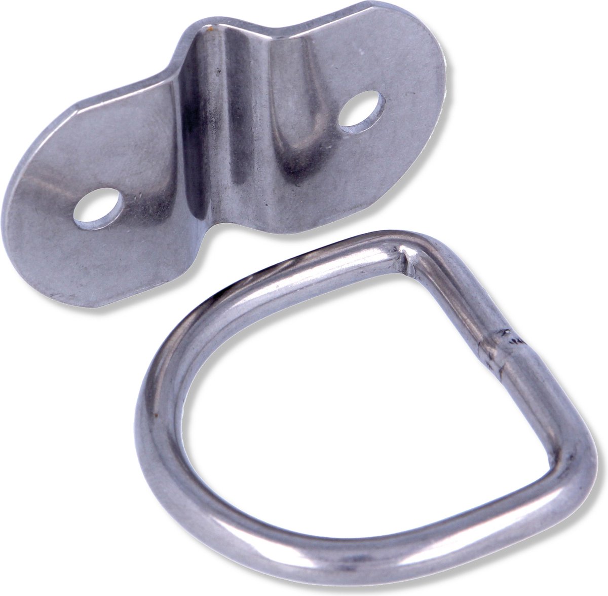 AMIG Oogplaat - 4 stuks - D-Ring Aanlegring - RVS AISI 316 - Groot ...