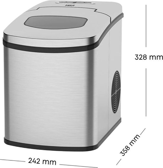 Elektrische ijsmachine | ijsblokjesmachine | ijsmaker 10 kg ...