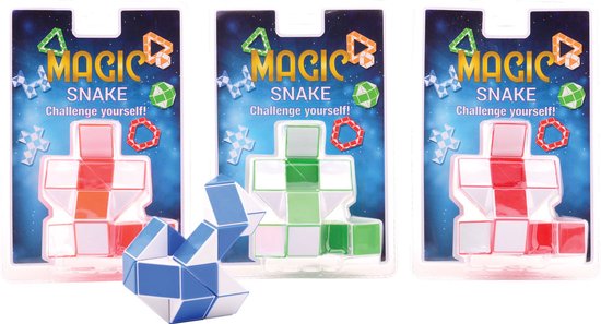Magische slang in blister 4 assorti | Games | bol.com