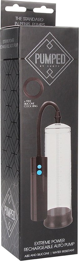 Extreme Power Rechargeable Auto Pump - Transparent | bol.com