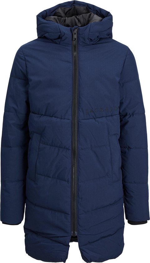 Jack & Jones winterjas jongens - donkerblauw - JORcopenhagen - maat 140 ...