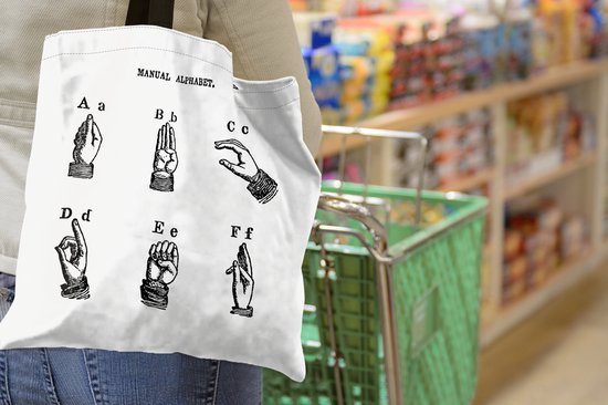 MuchoWow® Schoudertas - Strandtas - Big Shopper - Boodschappentas ...