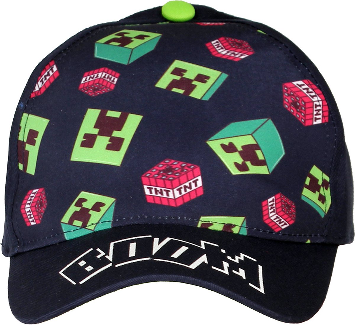 Minecraft Creeper TNT Block Kids Cap Pet - Officiële Merchandise | bol.com
