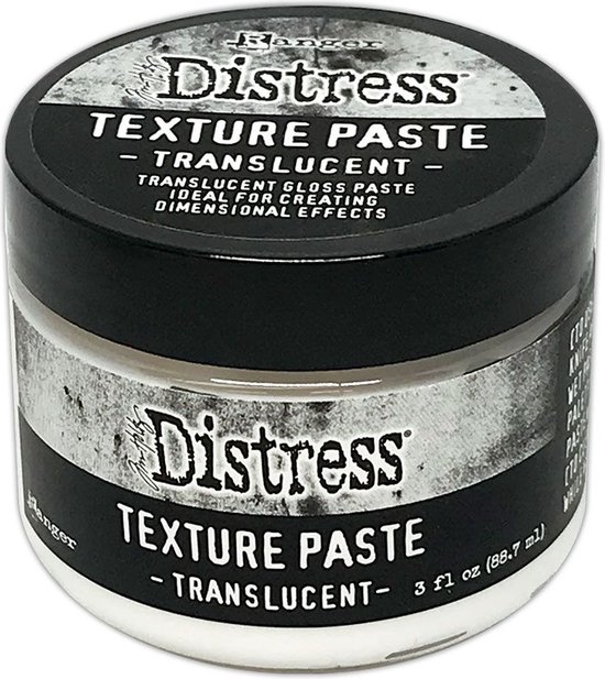 Tim Holtz distress texture paste translucent 88 ml | bol