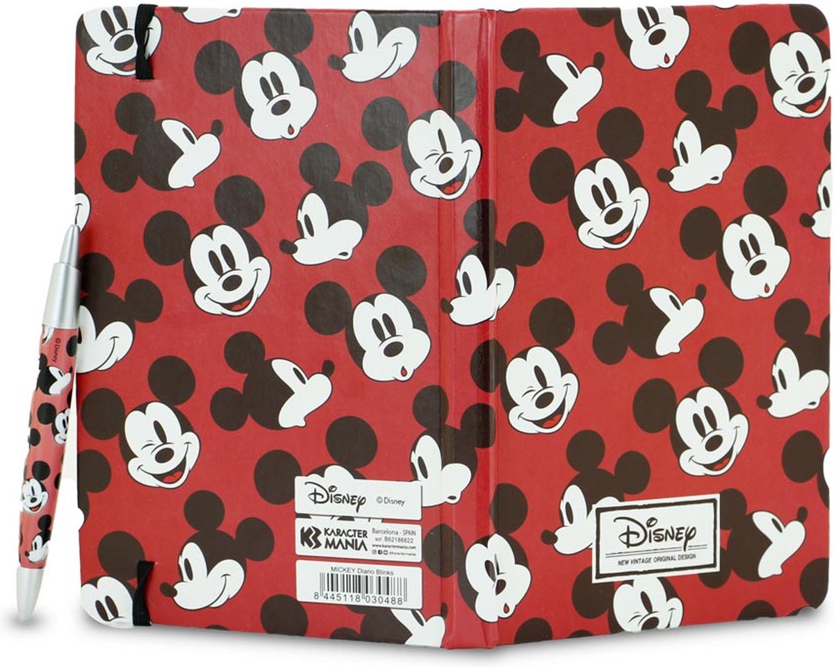 Disney Mickey Mouse - Notebook with Pen - Gift Set - Blinks - 100 ...