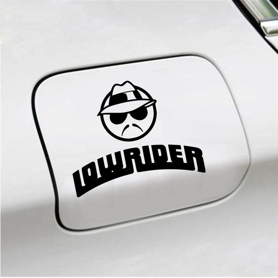 Bumpersticker - Low Rider - 12,5 X 15,6 - Zwart | bol.com