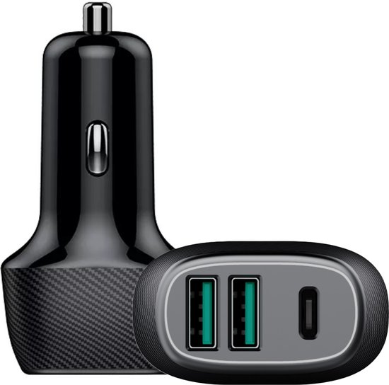 Autolader 38w Usb A And Usb C Auto Oplader Usb Usb C Autolader 3