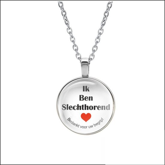 Ketting Glas - Ik Ben Slechthorend | bol.