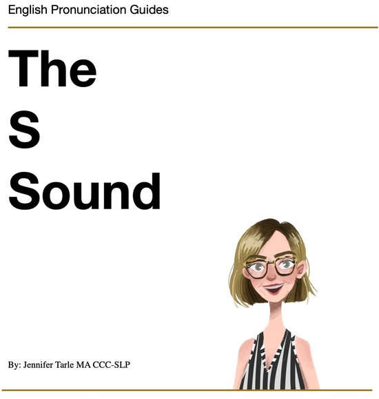 Tarle Speech Pronunciation Guides - The S Sound (ebook), Jennifer Tarle ...