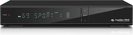 AB CryptoBox 750 HD-ontvanger, Full HD , Crypto Box, H.265 HEVC - Zwart ...