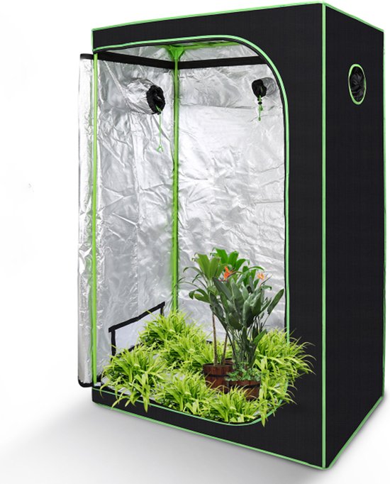 Kweektent - 120 X 60 X 180CM Grow tent - Plantentent Kweekkast ...