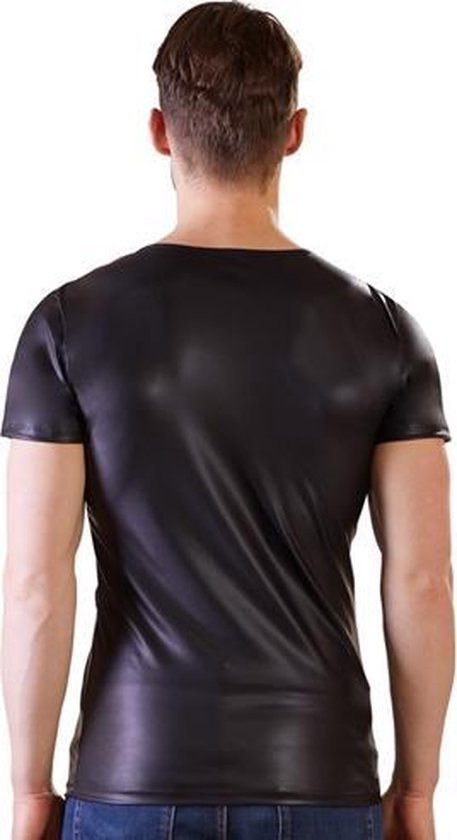 Wetlook Shirt Met Doorschijnende Inzet | bol.com