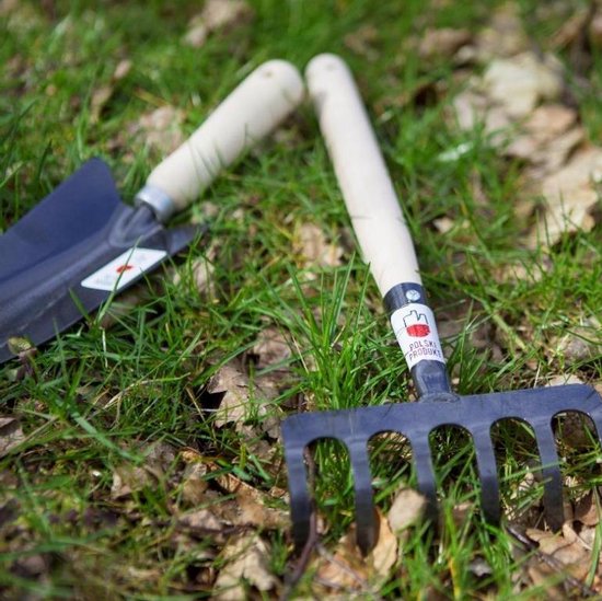 Handharkje - Rijf met houten handvat | bol.com