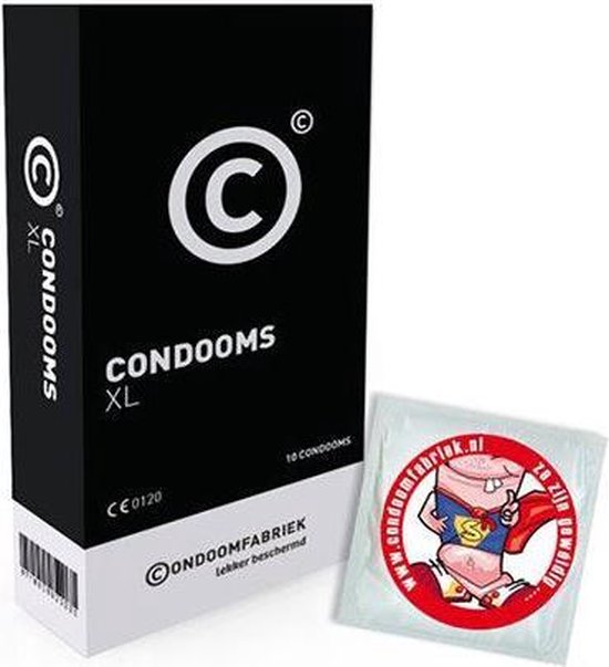 Condoomfabriek - XL condoom - 10 stuks | bol.com