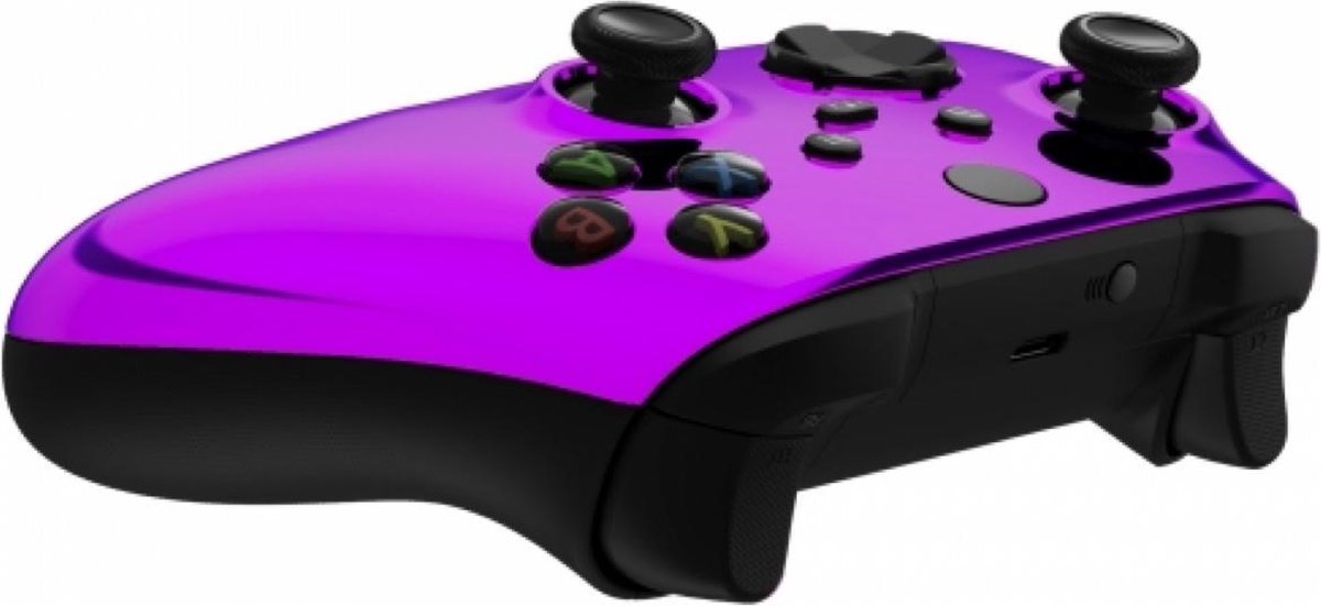 Xbox Draadloze Controller - Chrome Paars Custom - Series X & S - Xbox ...