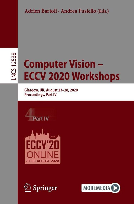 Lecture Notes in Computer Science 12538 - Computer Vision – ECCV 2020 ...