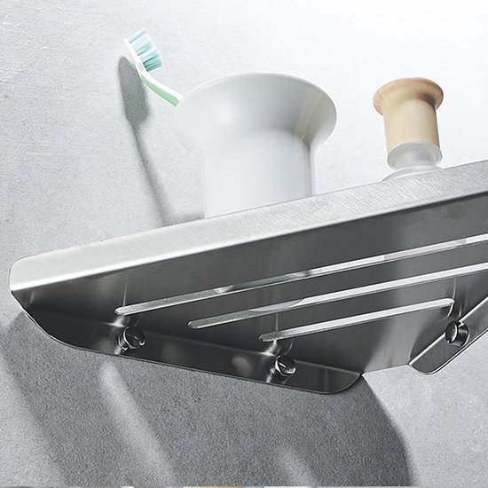 Corner Shelf / Hoek planchet RVS 30,5 cm | bol