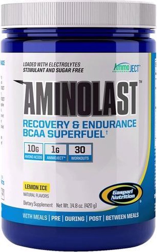 Aminolast 420gr Fruit Punch | bol.com