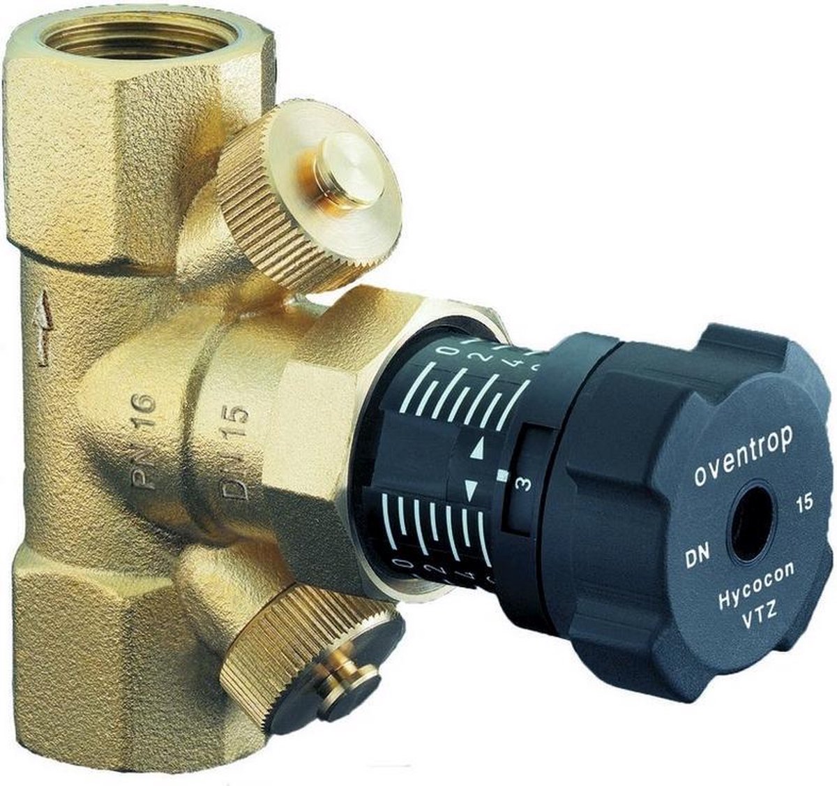 Oventrop Hycocon Stranginregelafsluiter VTZ 1 DN25 PN16 Kvs = 36 m3/h ...