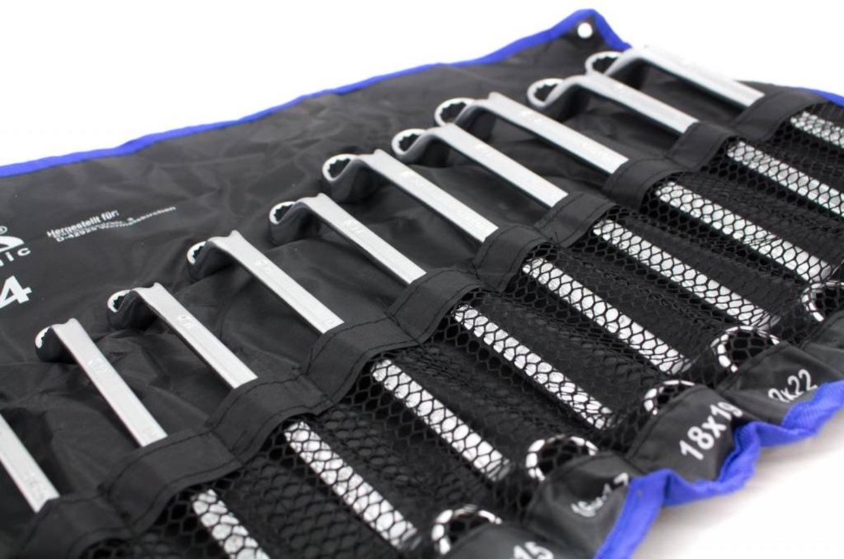 BGS Ring-ring sleutels -12-delig -Met gepolijste kop -Verpakt in Tetron ...