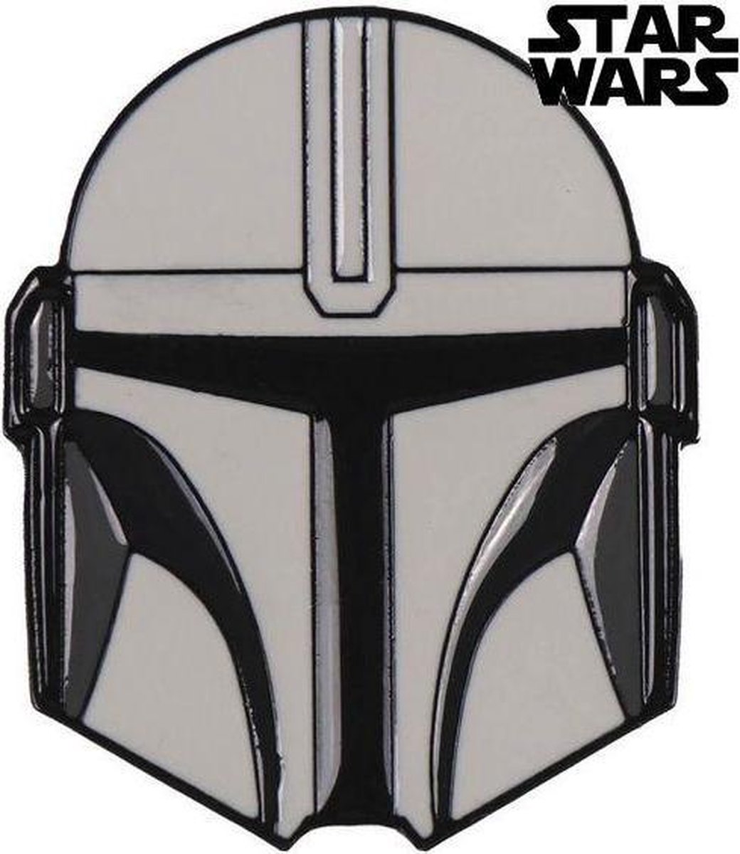 Star Wars: The Mandalorian - Bounty Hunter Metallic Pin Badge | bol