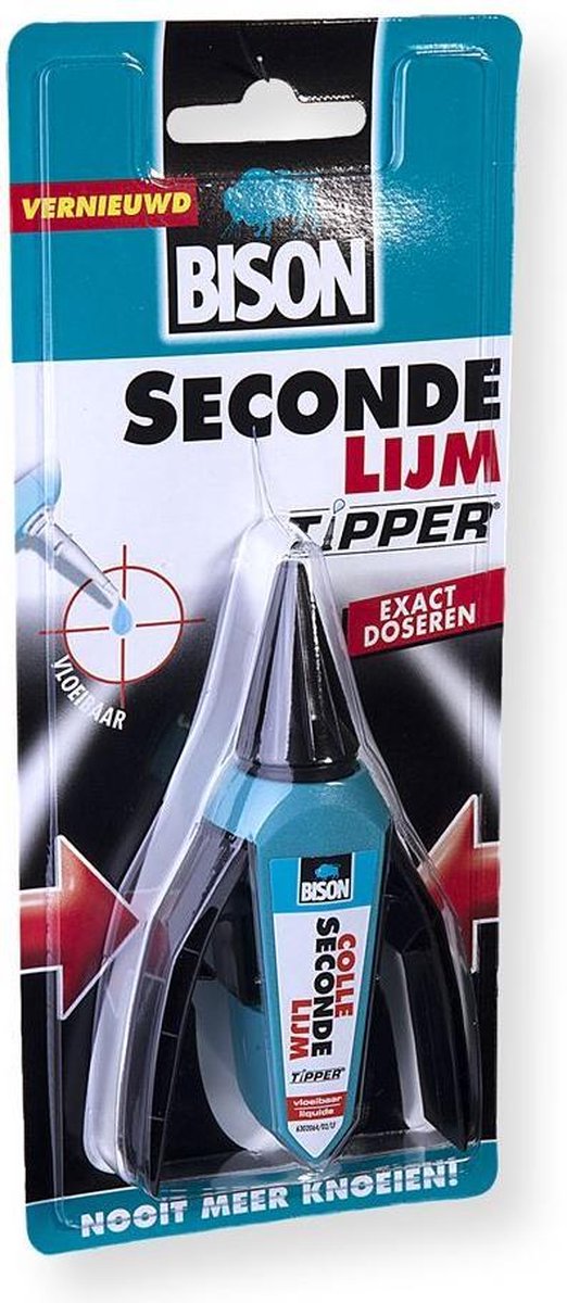 Bison Tipper secondelijm vloeibaar 3 g | bol.com