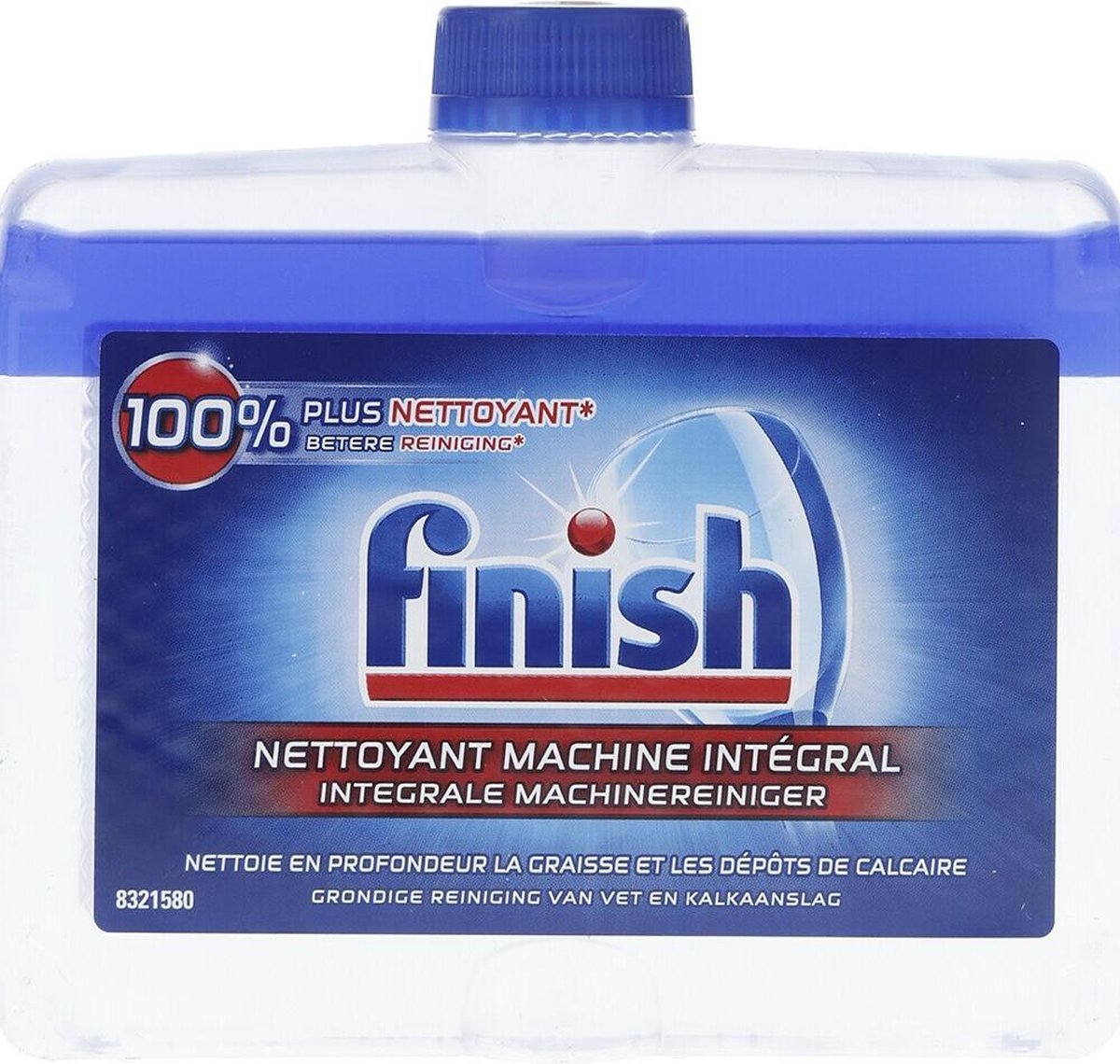 Finish Integrale Machinereiniger Regular Vaatwasser - 4x 250 mL - Voordeelverpakking | bol.com