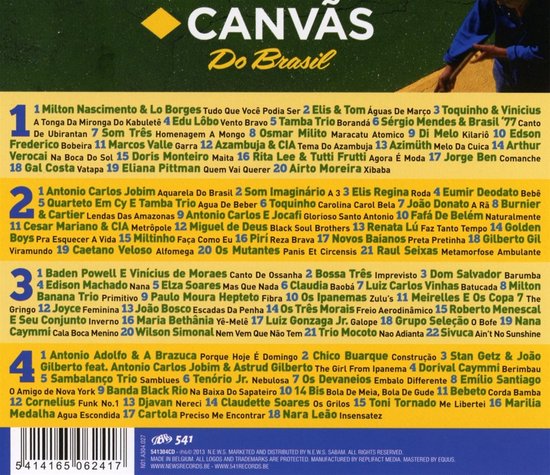 Various Artists - Canvas Do Brasil (4 CD), various artists | CD (album ...