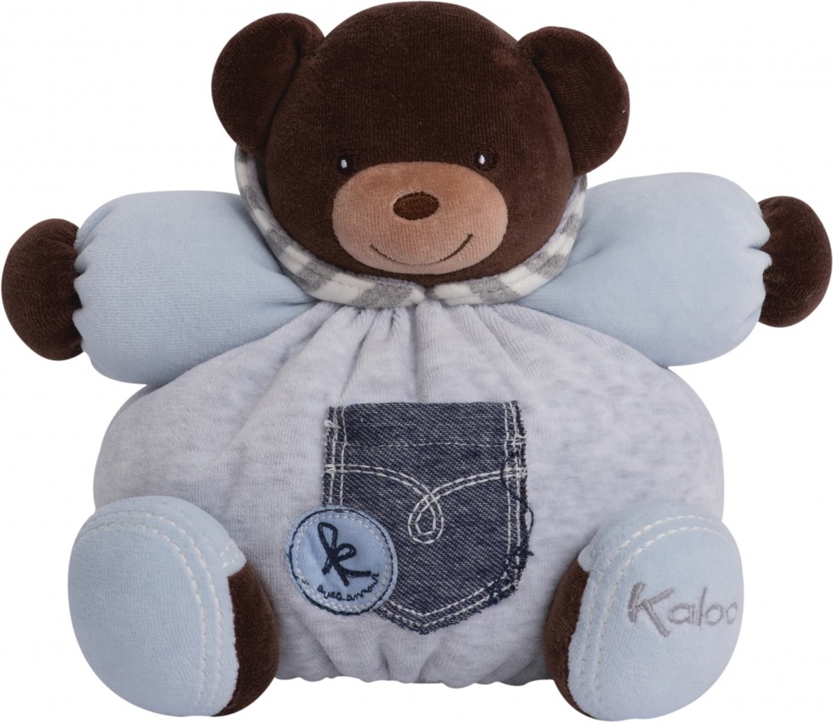 Kaloo Blue Denim - Beer Stoer - Knuffel | bol.com