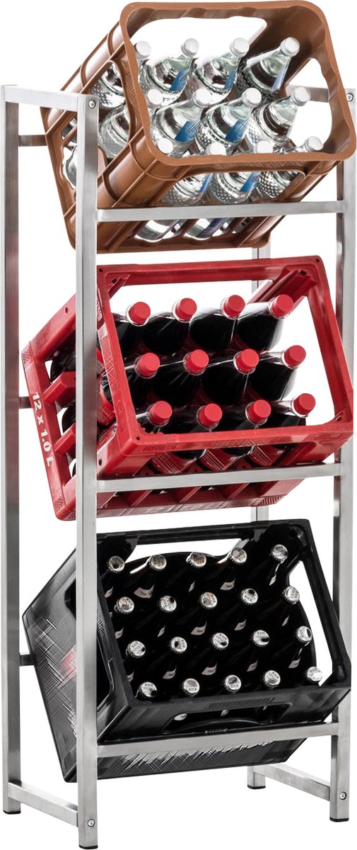 CLP Lennert - Krattenrek XL roestvrij staal | bol.com