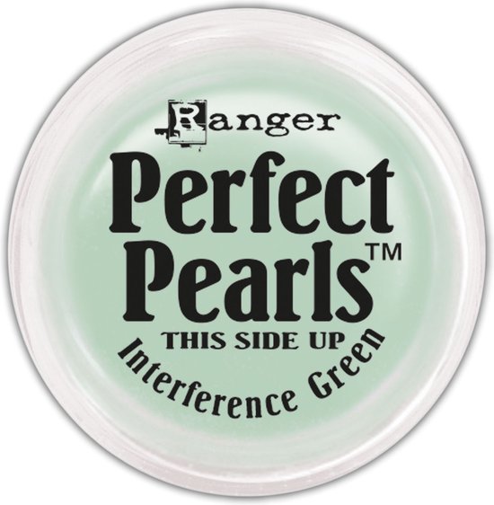 Ranger Perfect pearls - pigment powder - Interference green | bol.com