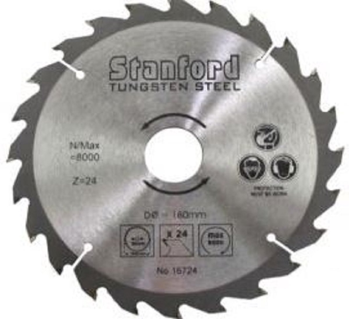 Stanford Zaagblad Cirkelzaag Ø 235 mm. x 48 Tanden - Inclusief ...