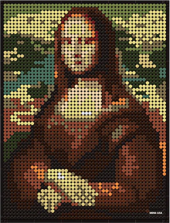 Wange Mona Lisa - Leonardo da Vinci - Kunst - Schilderij - Pixels ...