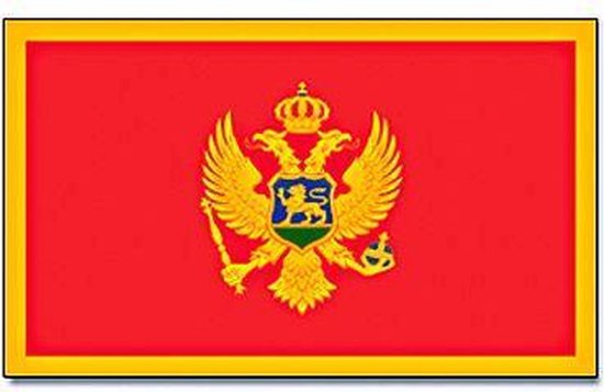 Senvi Printwear - Flag Montenegro - Grote Montenegro vlag - Gemaakt Van 100% Polyester... | bol.com