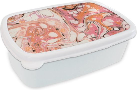 Boîte à pain Wit - Boîte à lunch - Boîte à pain - Marbre - Rose ...