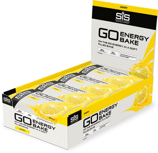 SiS GO Energy Bake Bar Lemon - 12 x 50 gram | bol.com