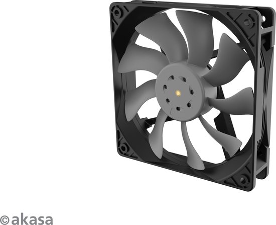 Akasa OTTO SF12, Airflow Optimised, IP68 water resistant fan, 4pin PWM ...