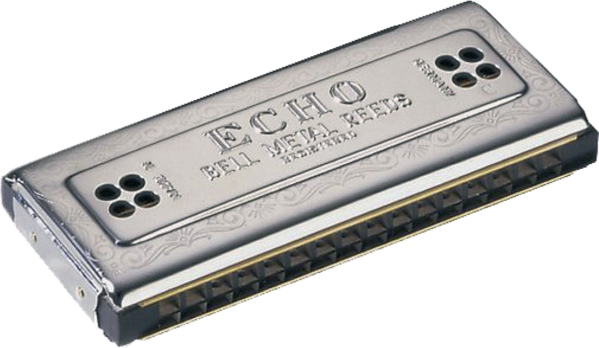 Hohner Echo Harp 64 C/G 64 Stimmzungen - Tremolo mondharmonica | bol.com