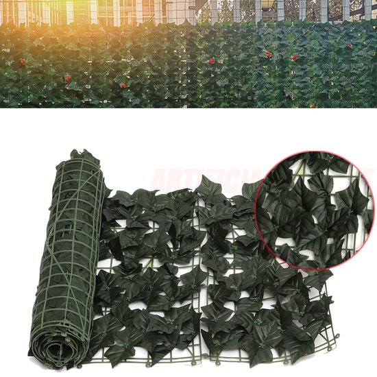 Kunsthaag-300*50cm-Planten Haag-kunsthaag op rol-voor Buiten-Groen ...