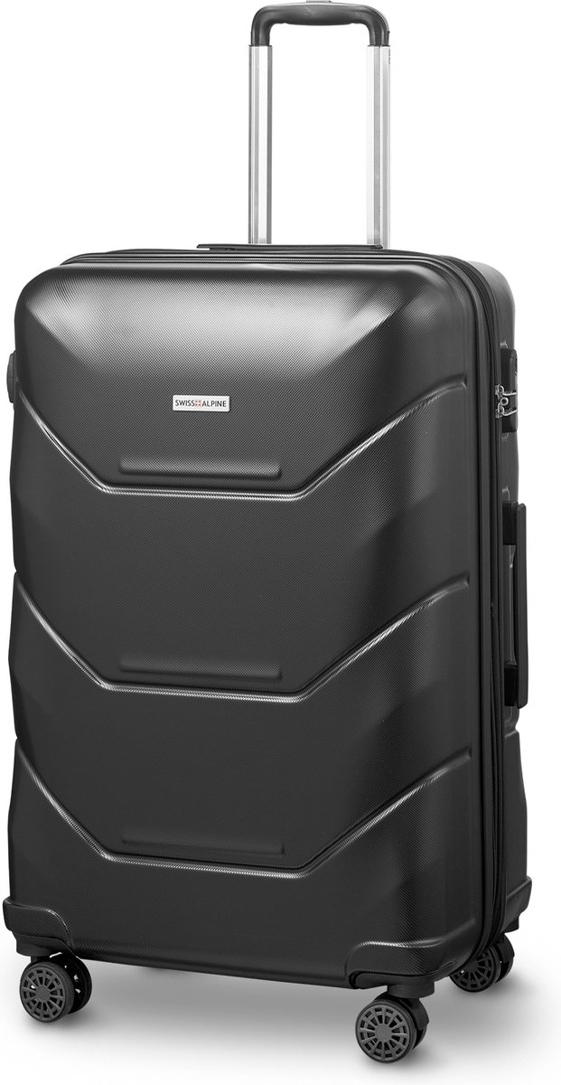 Swiss Alpine - Grote Maat Koffer 75cm - Dubbelen wielen - Cijferslot ...