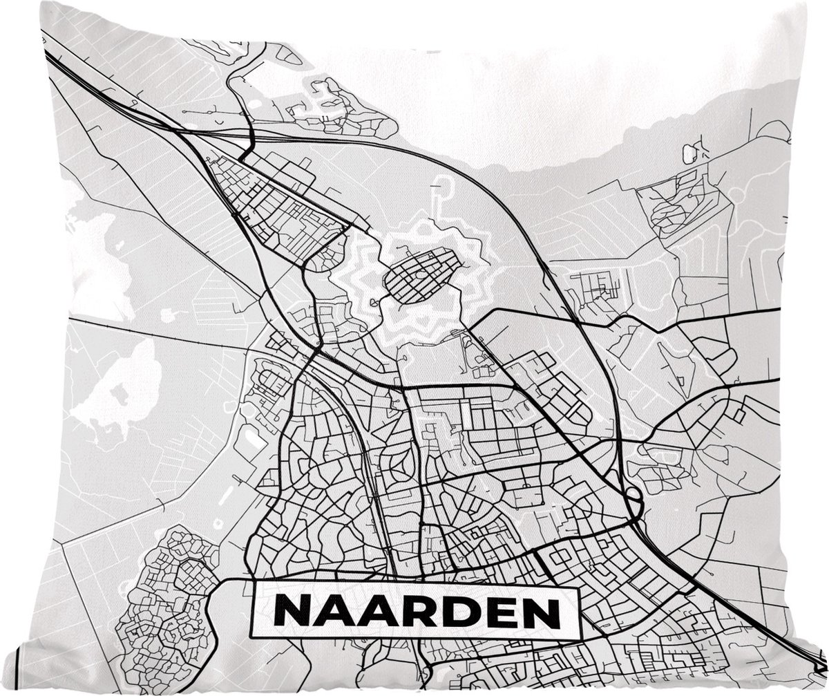 Sierkussens - Kussentjes Woonkamer - 60x60 cm - Plattegrond - Naarden ...