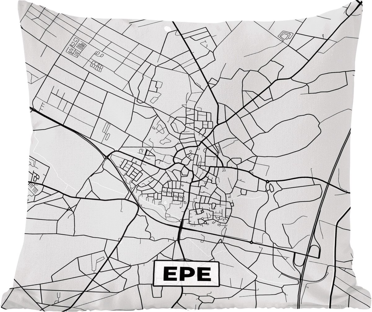 Sierkussens - Kussentjes Woonkamer - 50x50 cm - Plattegrond - Epe ...