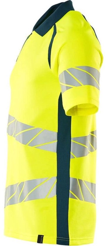 Mascot Accelerate Safe Poloshirt 19083-771 - hi-vis geel/donkerpetrol ...